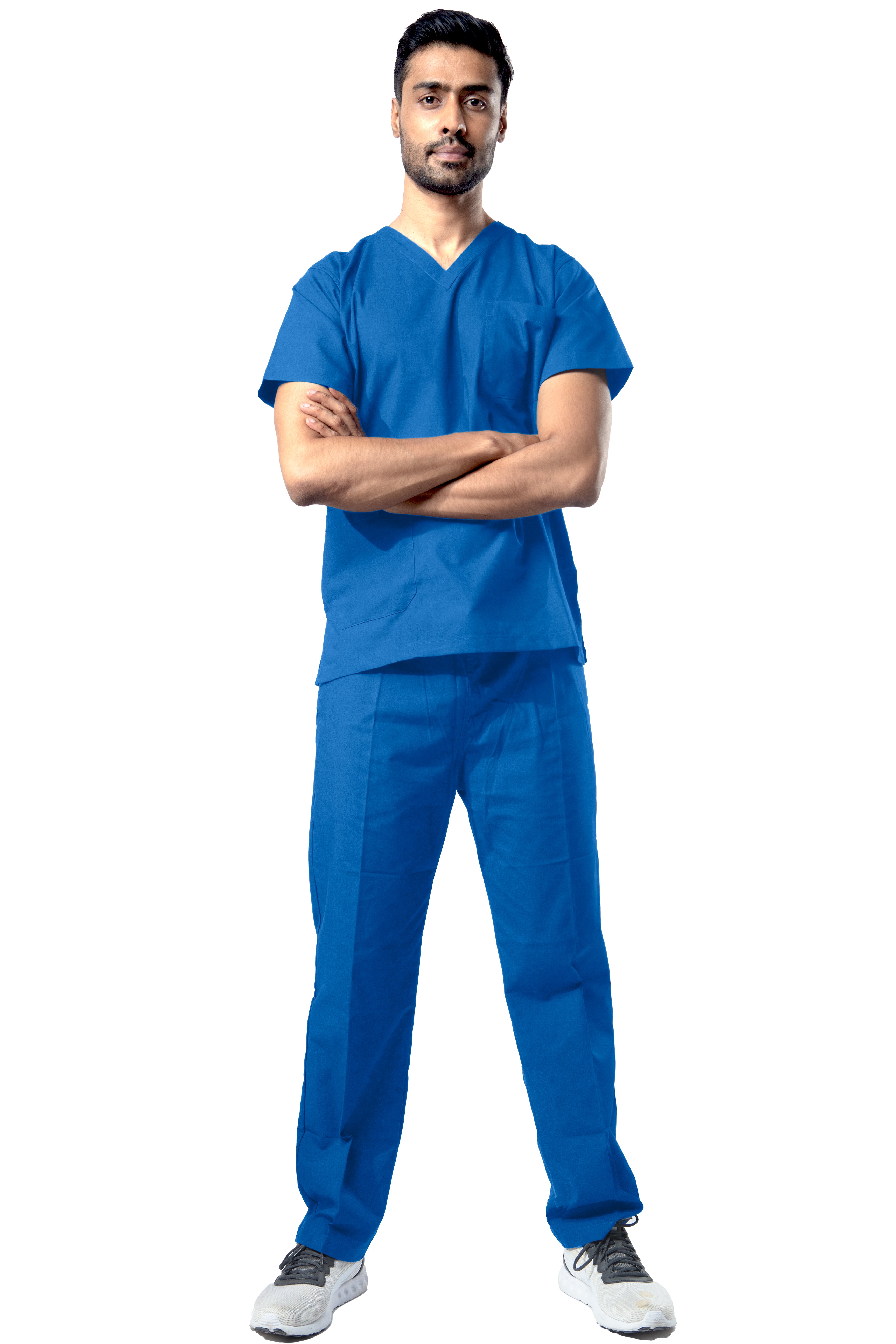 Male Scrub Suit - DSV - Island Blue – Uniform Craft