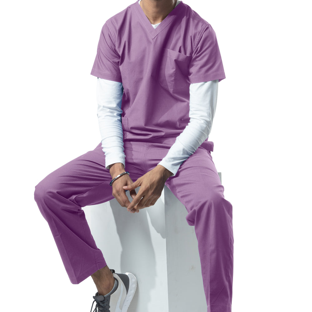 Male Scrub Suit Dsv Lavender Uniform Craft