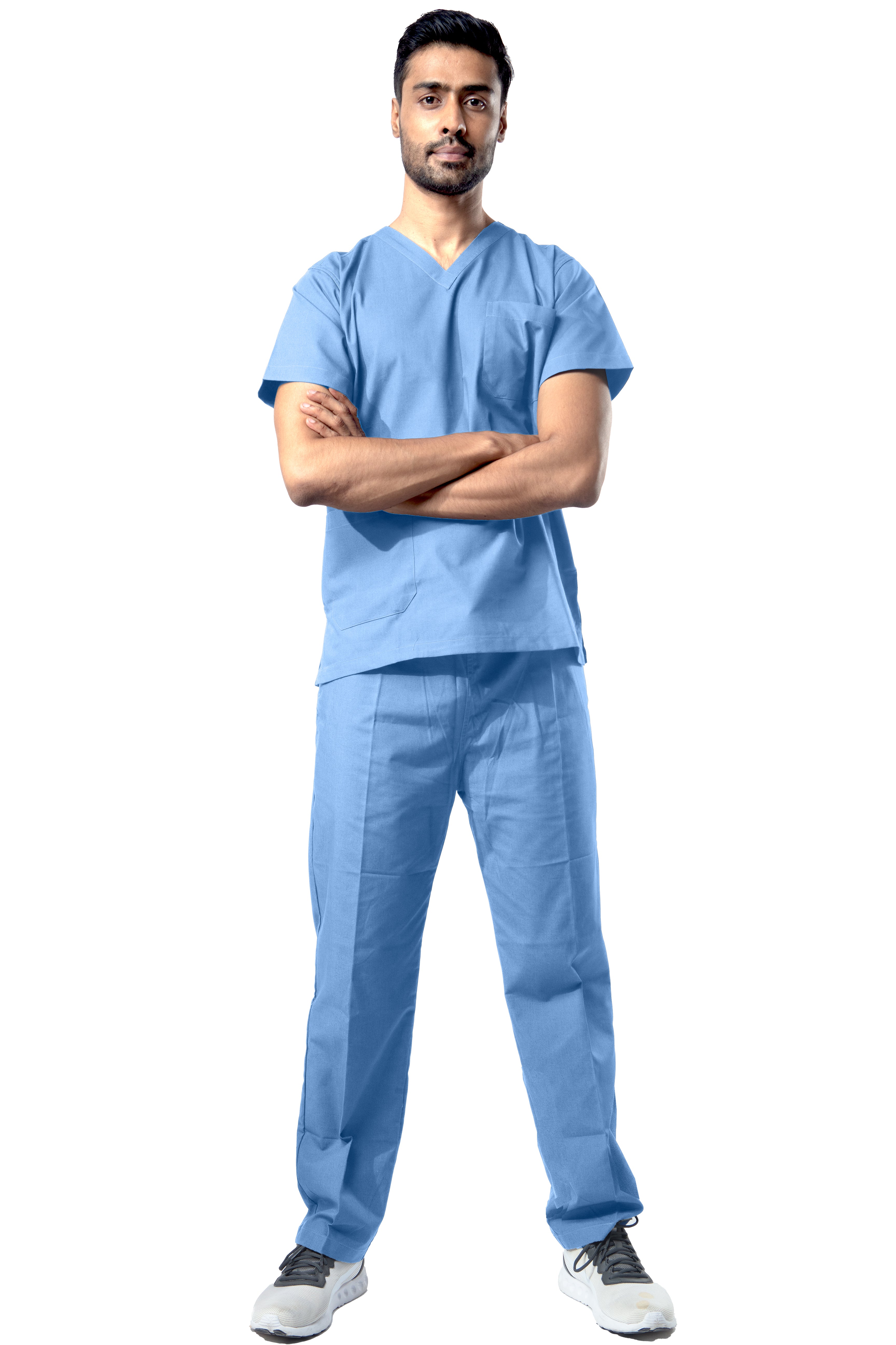 Male Scrub Suit - DSV - Ocean Blue – Uniform Craft