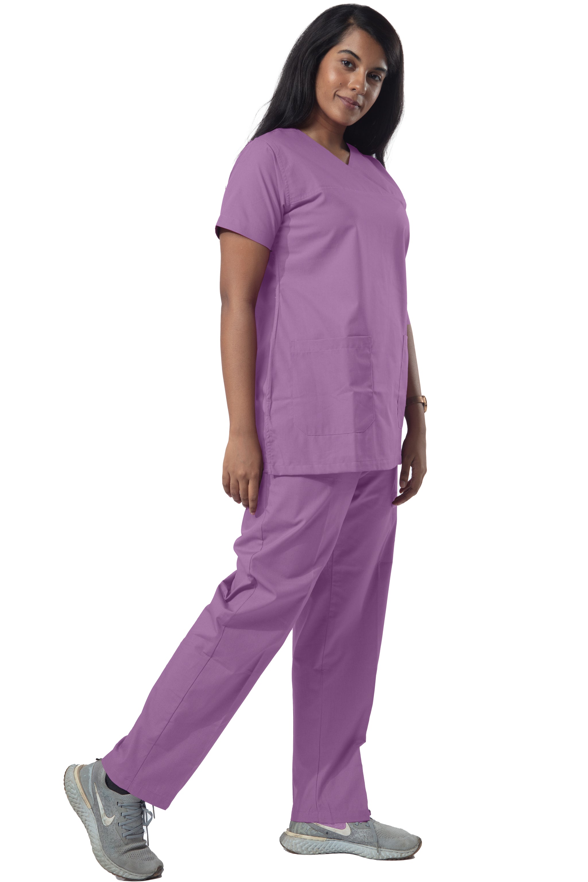 Female Scrub Suit - DSVX - Lavender – Uniform Craft