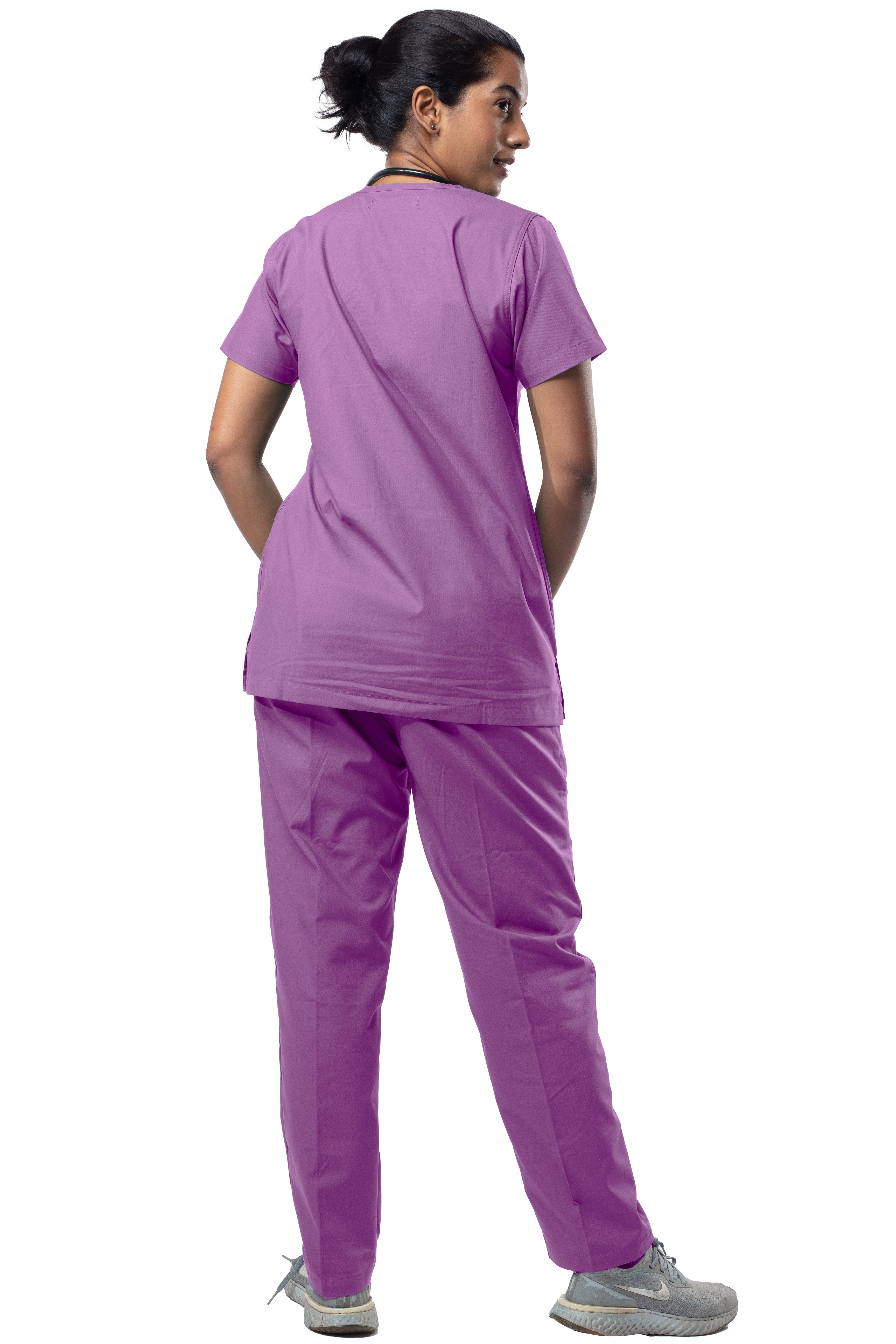 Female Scrub Suit - DSVX - Lavender – Uniform Craft