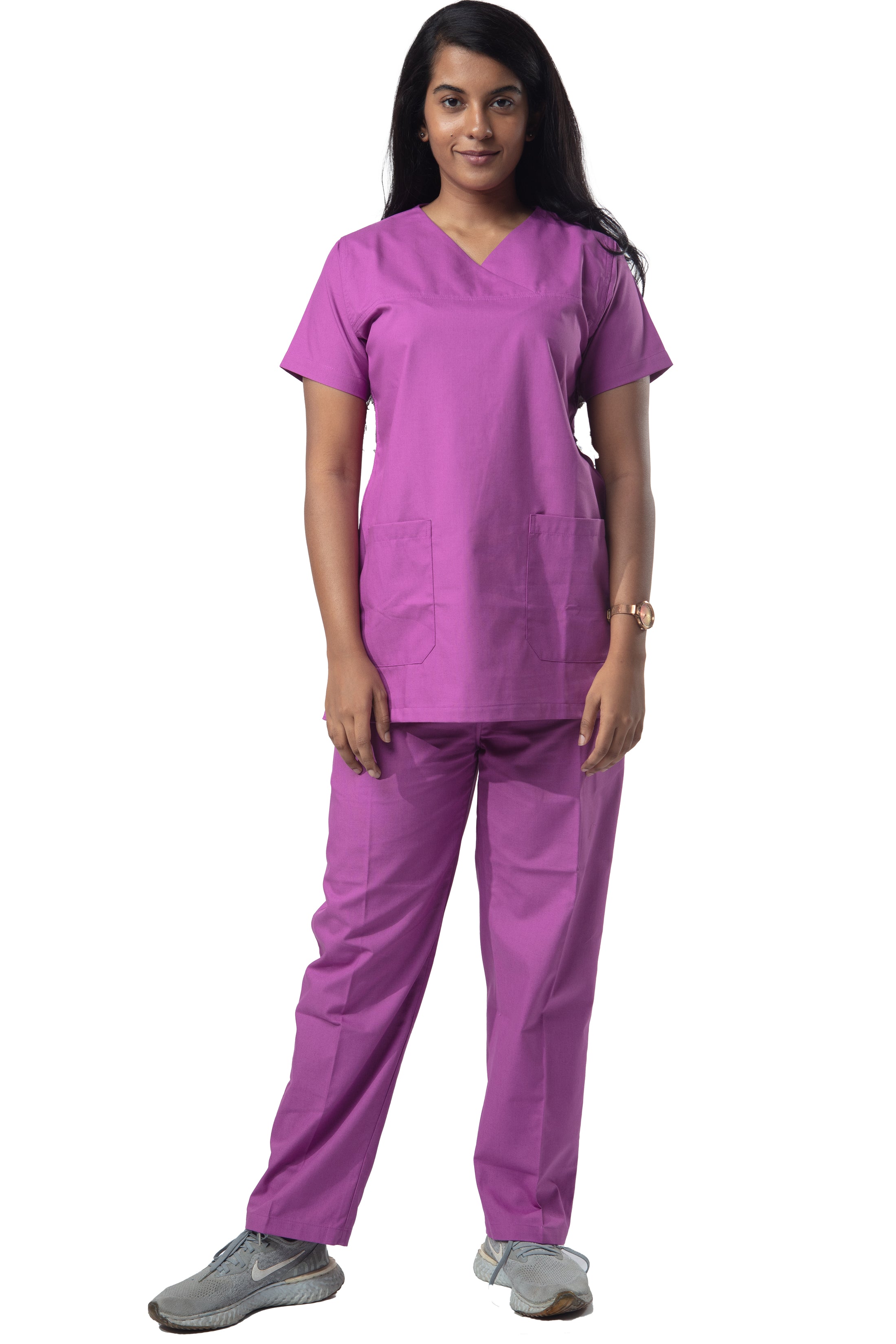 Female Scrub Suit - DSVX - Lilac – Uniform Craft