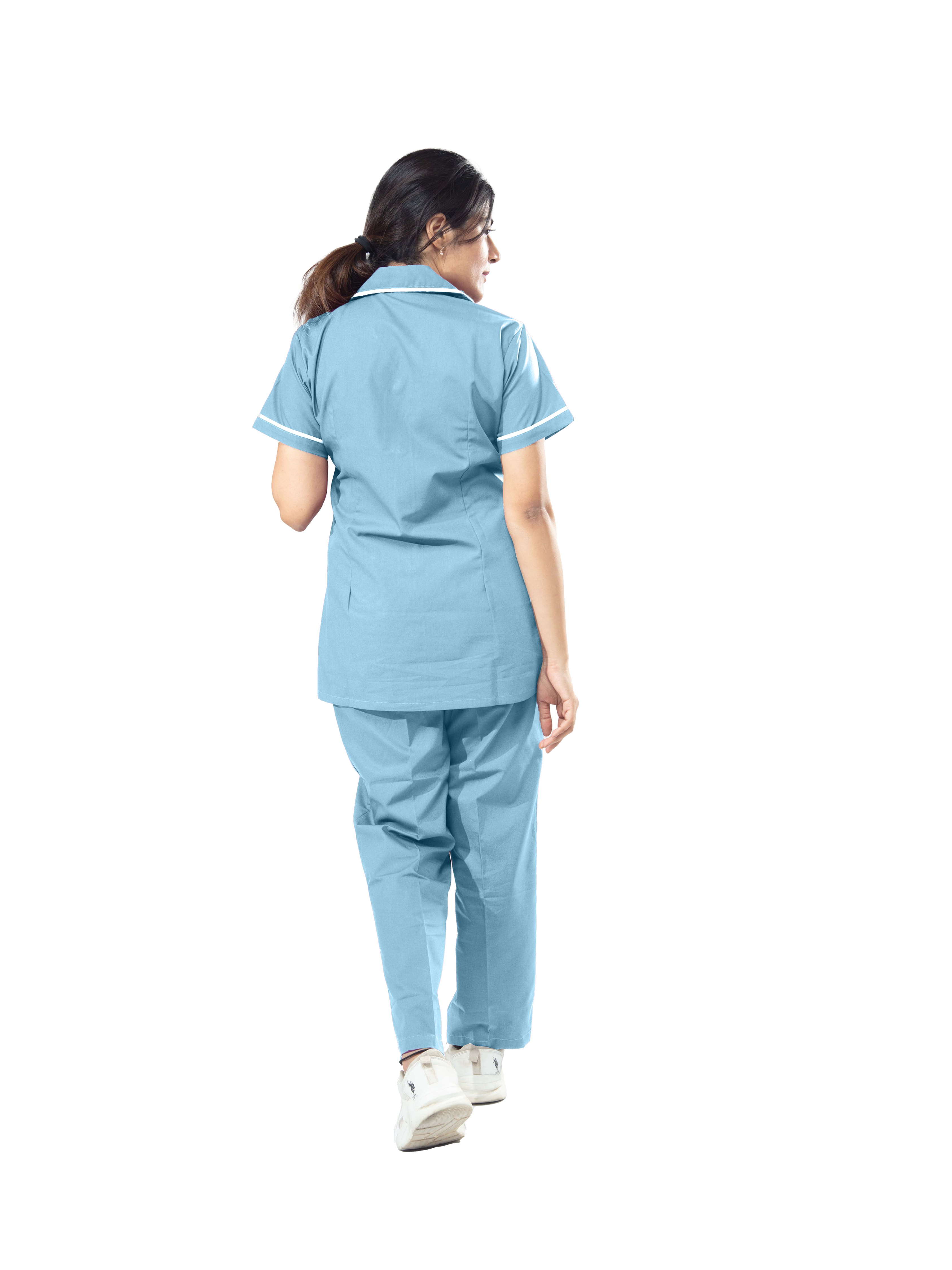 Female Nurse Uniform NT01 - Light Blue – Uniform Craft