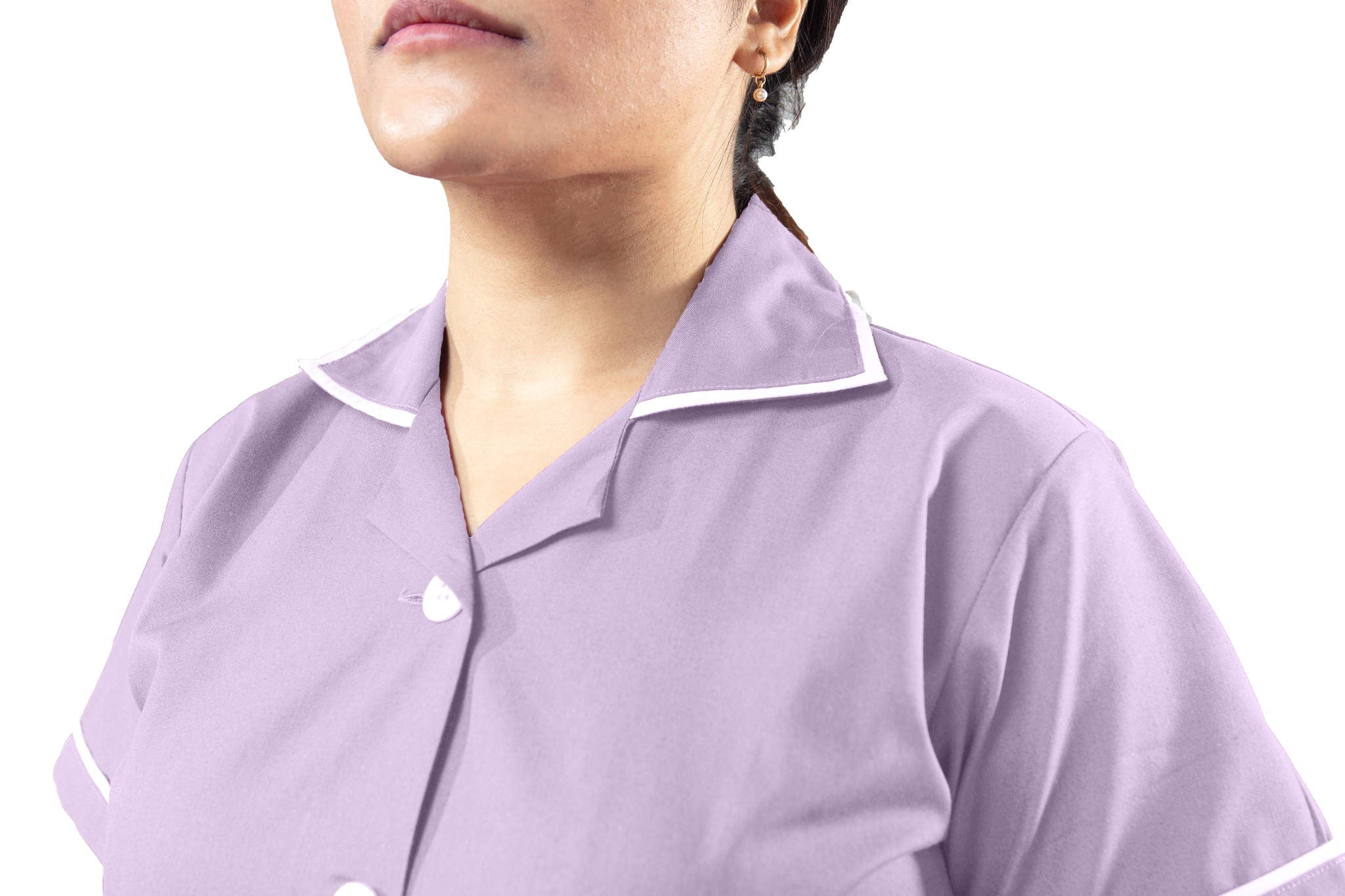 Female Nurse Uniform NT01 - Light Purple – Uniform Craft