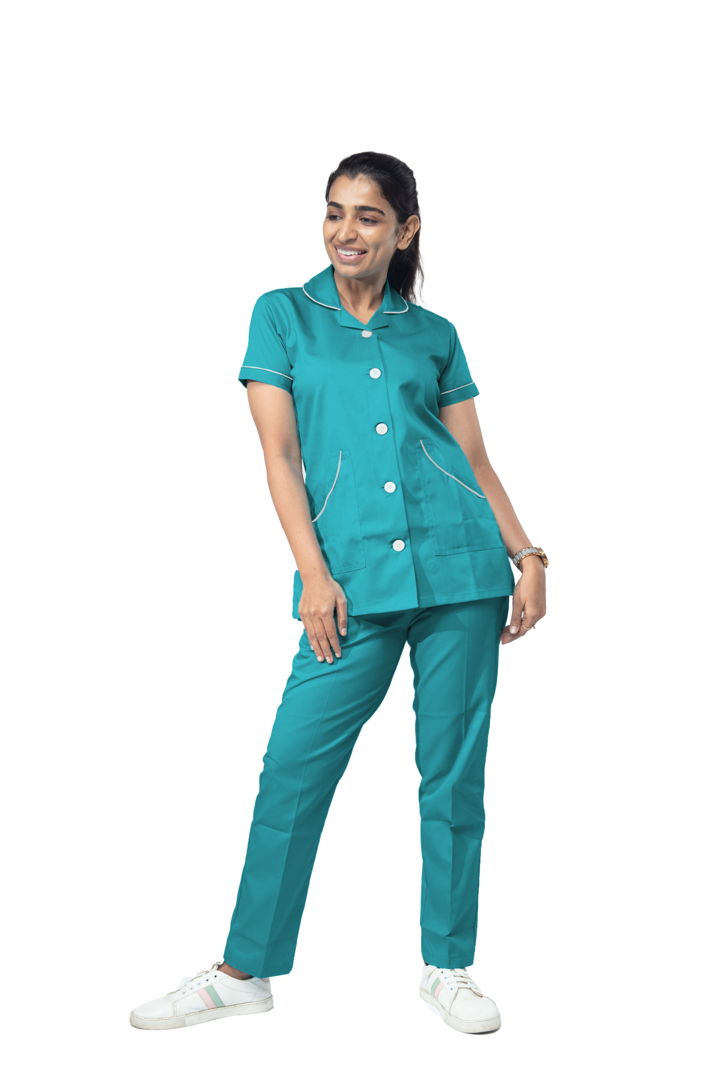 Female Nurse Uniform NT02 - Teal – Uniform Craft