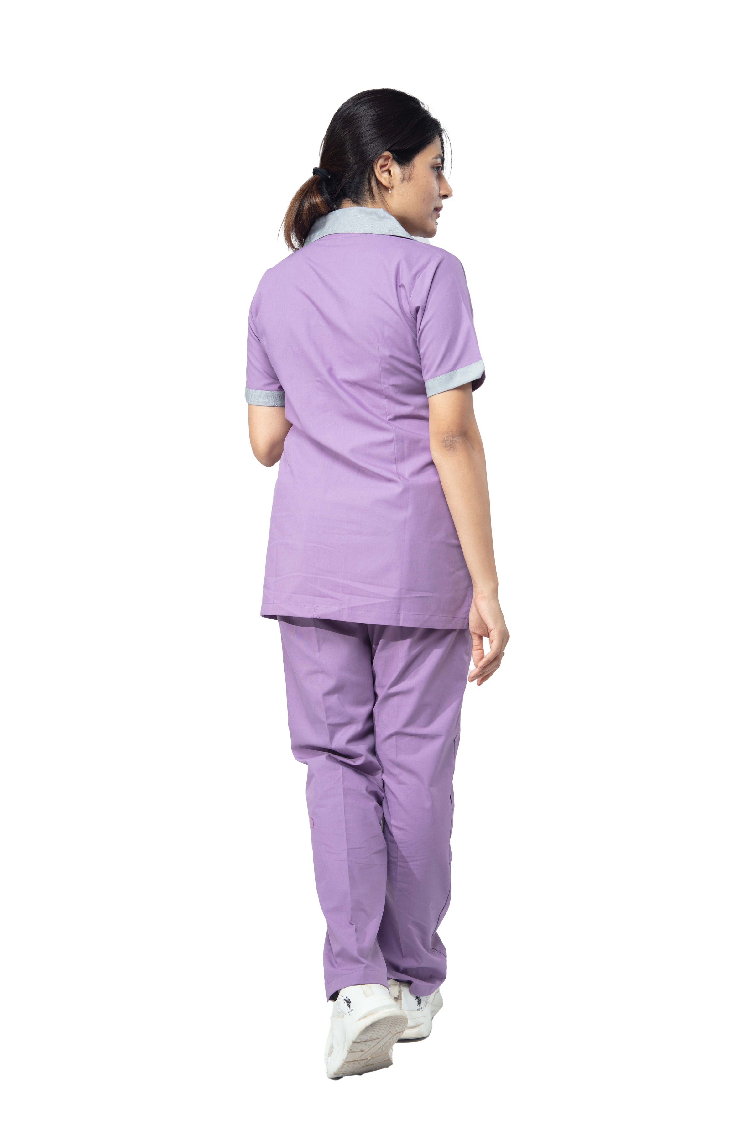 Female Nurse Uniform NT03 - Lavender – Uniform Craft