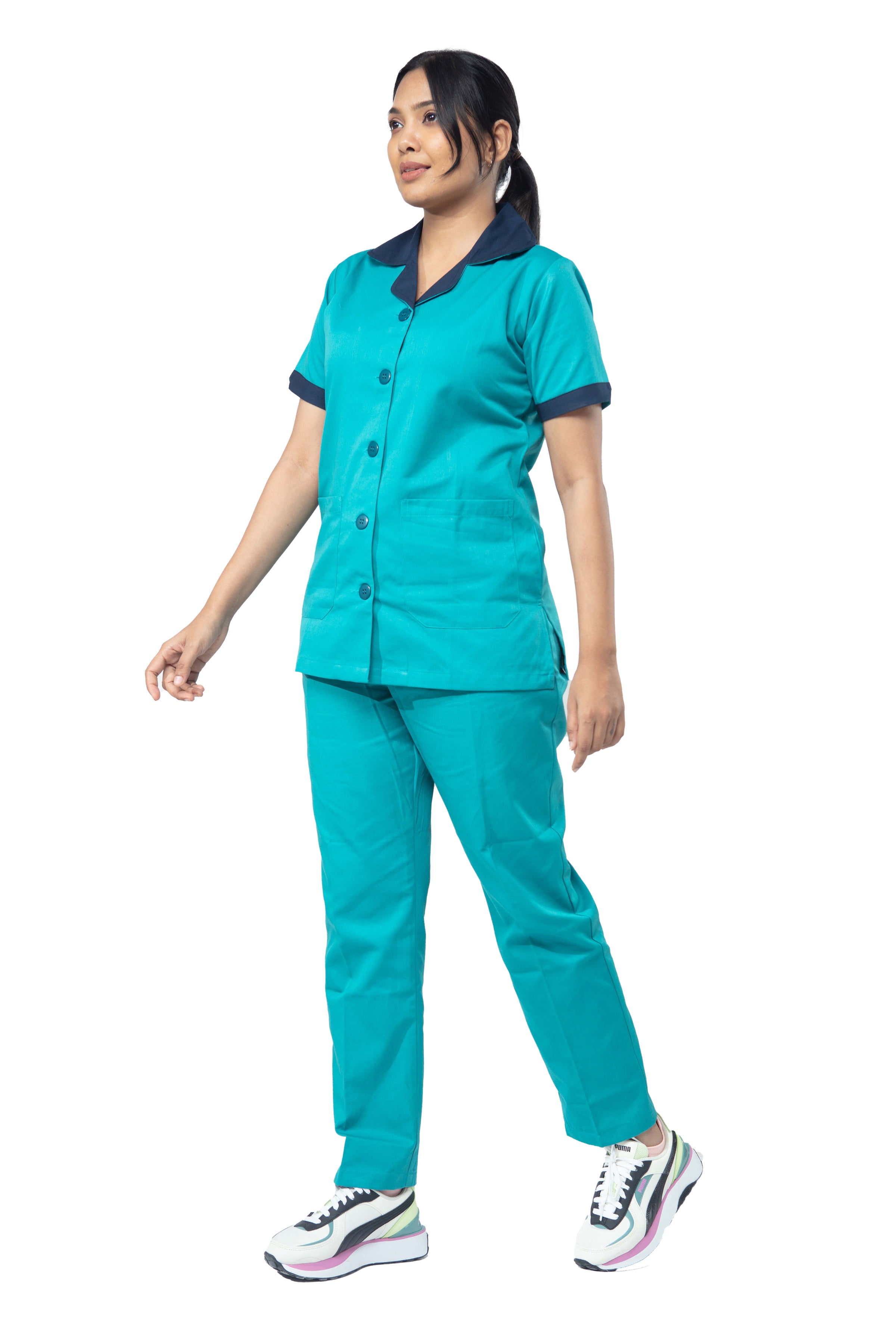 Female Nurse Uniform NT03 - Teal – Uniform Craft