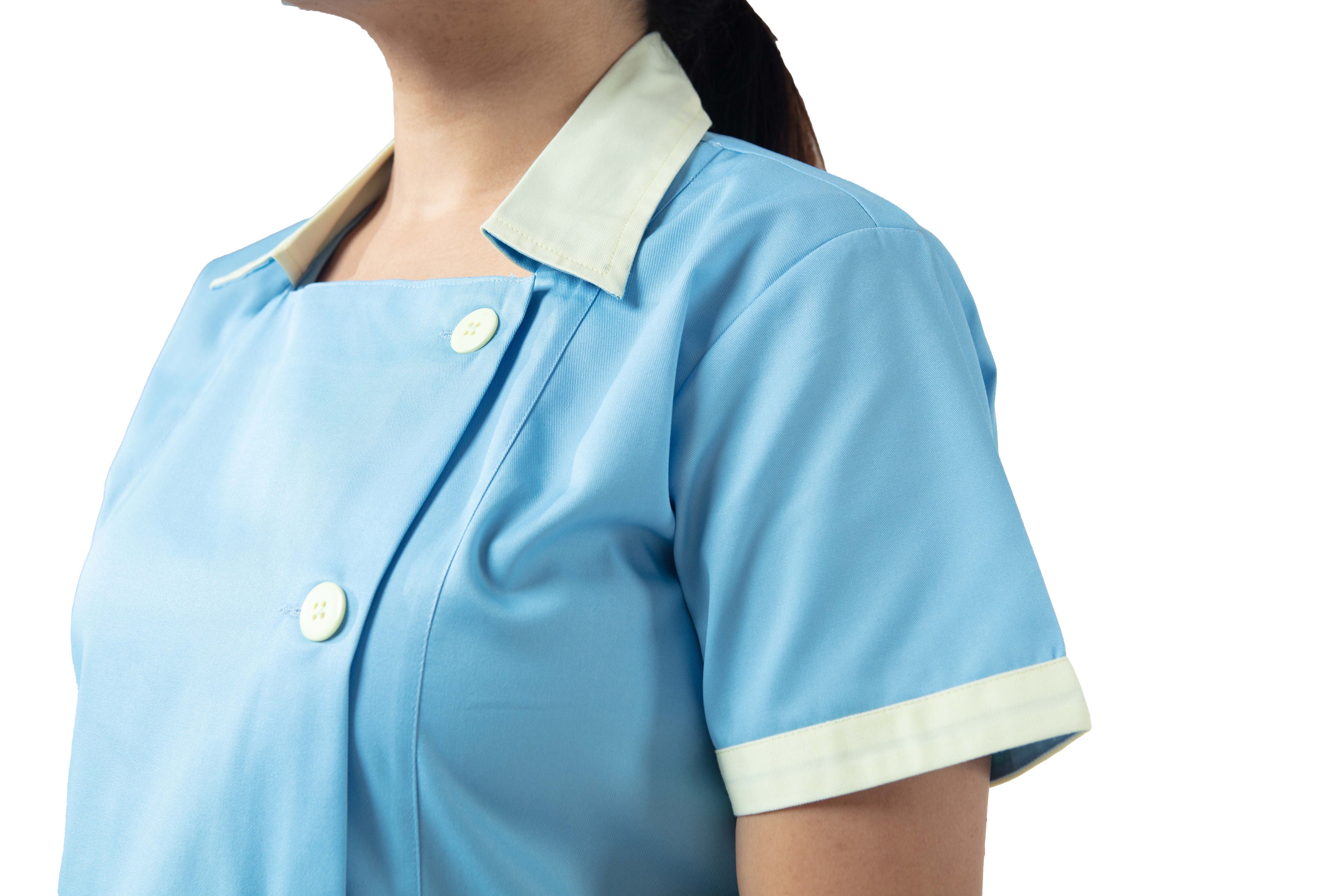 Female Nurse Uniform NT04 - Light Blue – Uniform Craft