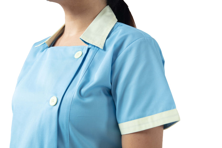 Female Nurse Uniform NT04 - Light Blue – Uniform Craft