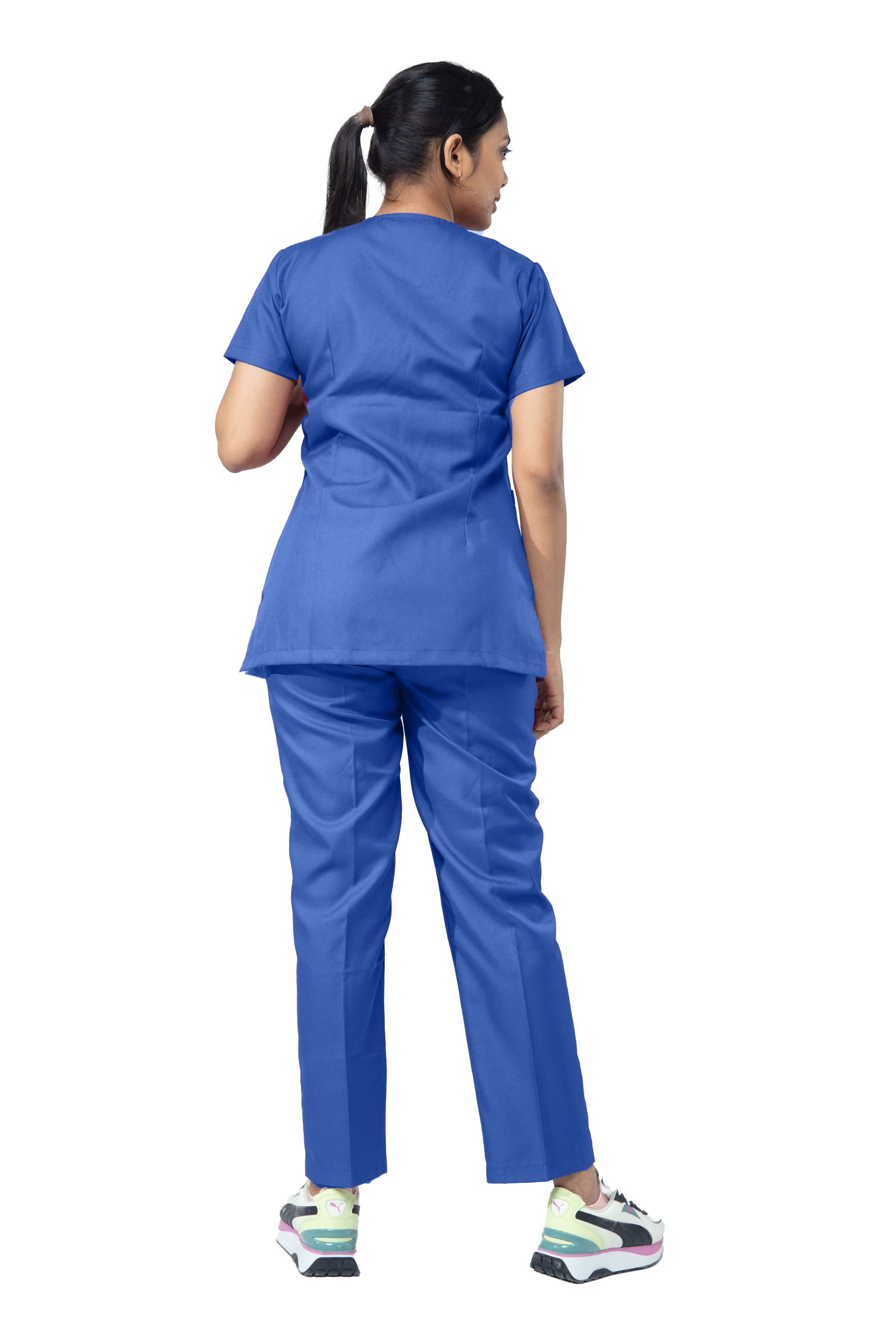 Female Nurse Uniform NT05 - Indigo – Uniform Craft