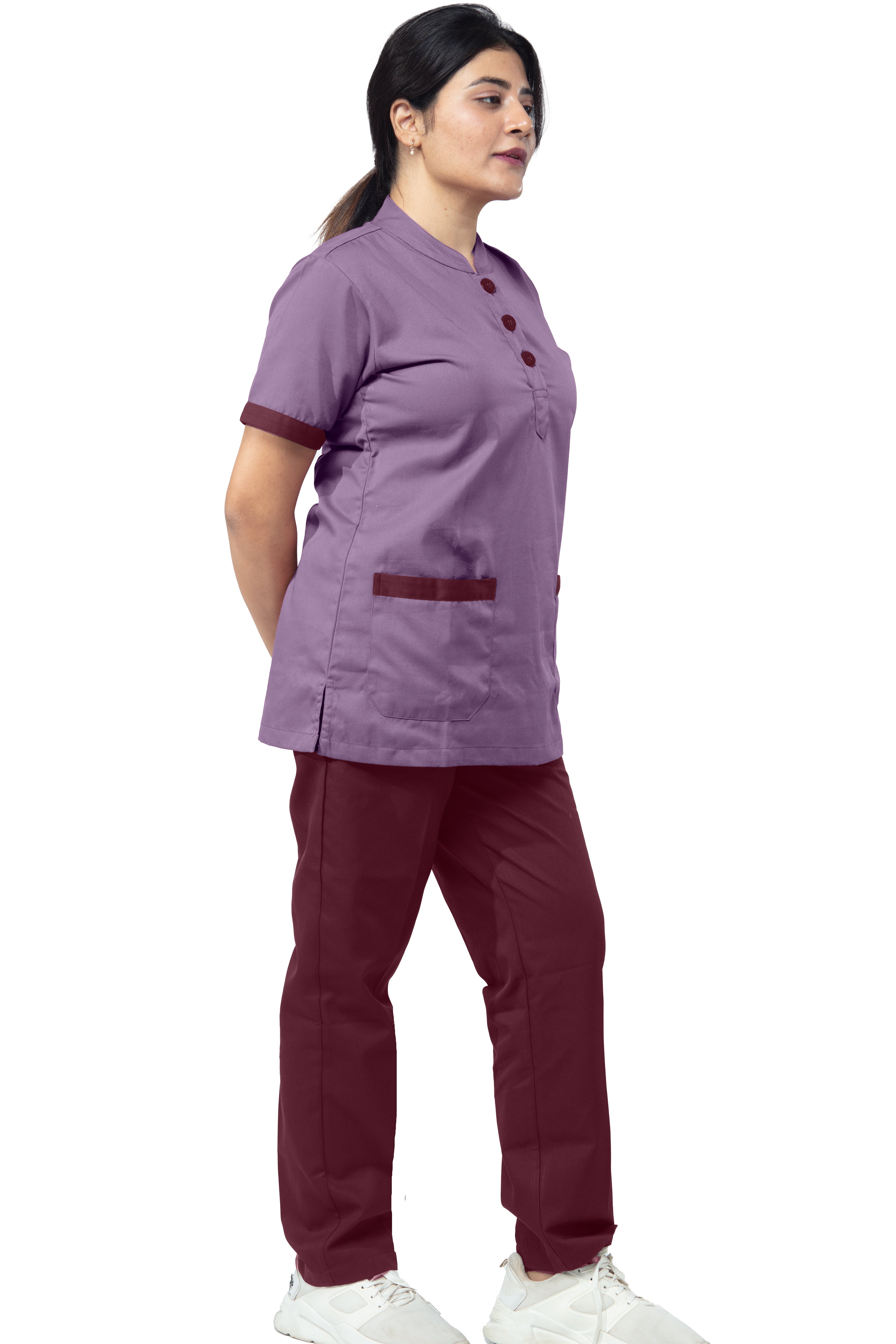 Female Nurse Uniform NT06 - Lavender – Uniform Craft