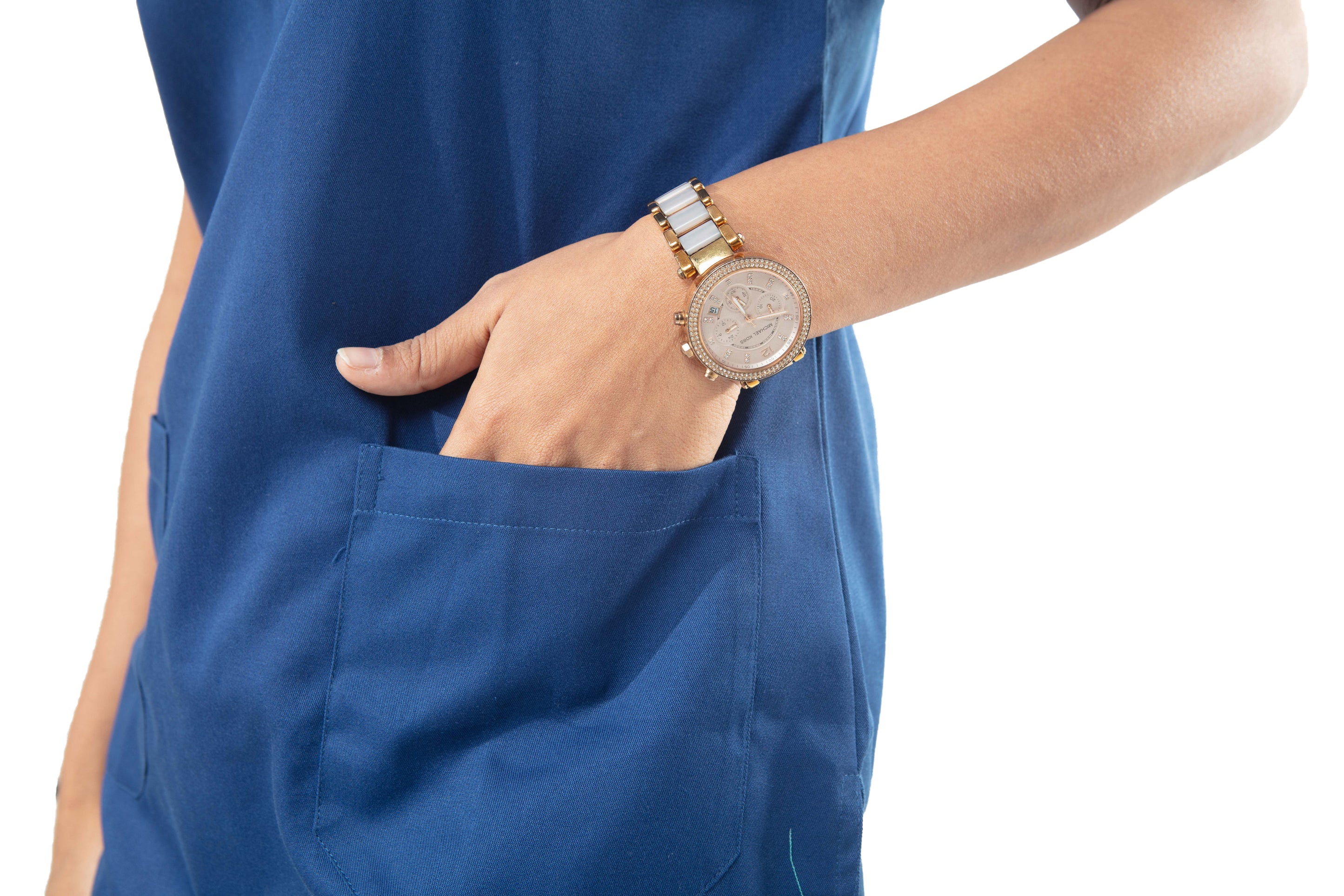 Female Nurse Uniform NT07 - Royal Blue – Uniform Craft