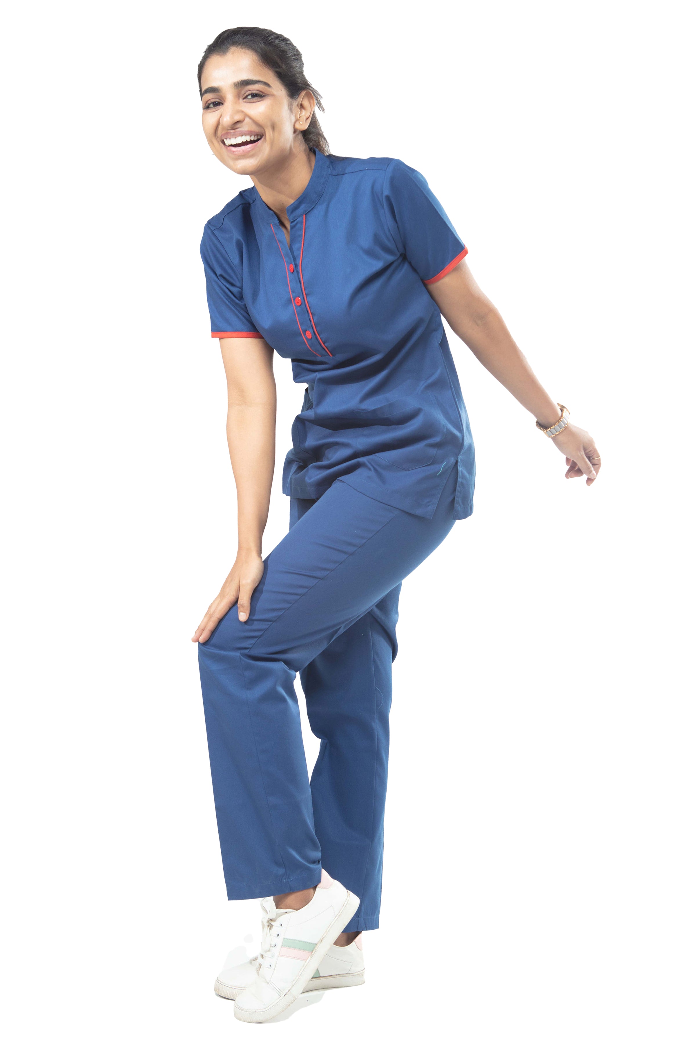 Female Nurse Uniform NT07 - Royal Blue – Uniform Craft