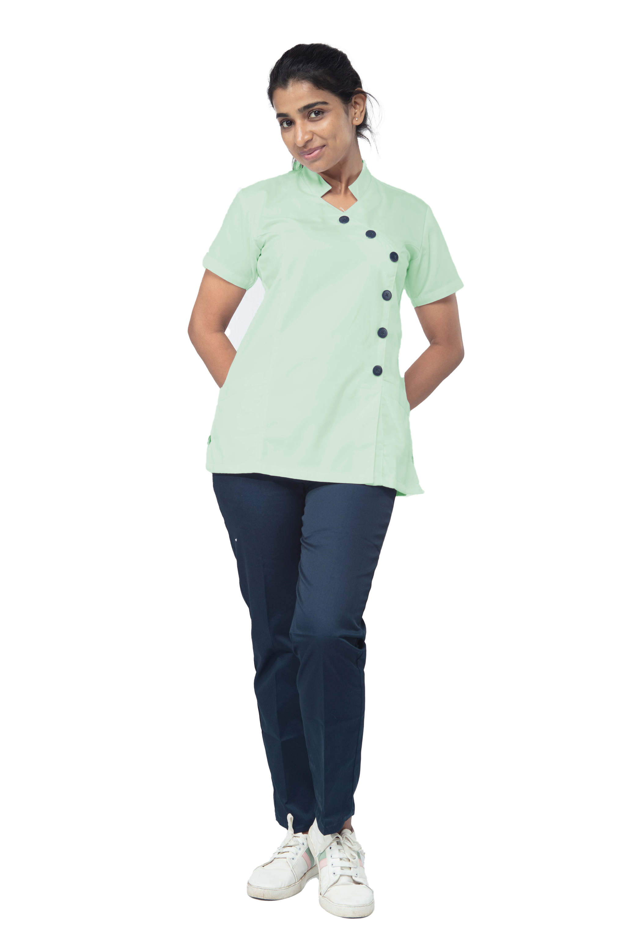 Female Nurse Uniform NT09 - Mint Green – Uniform Craft