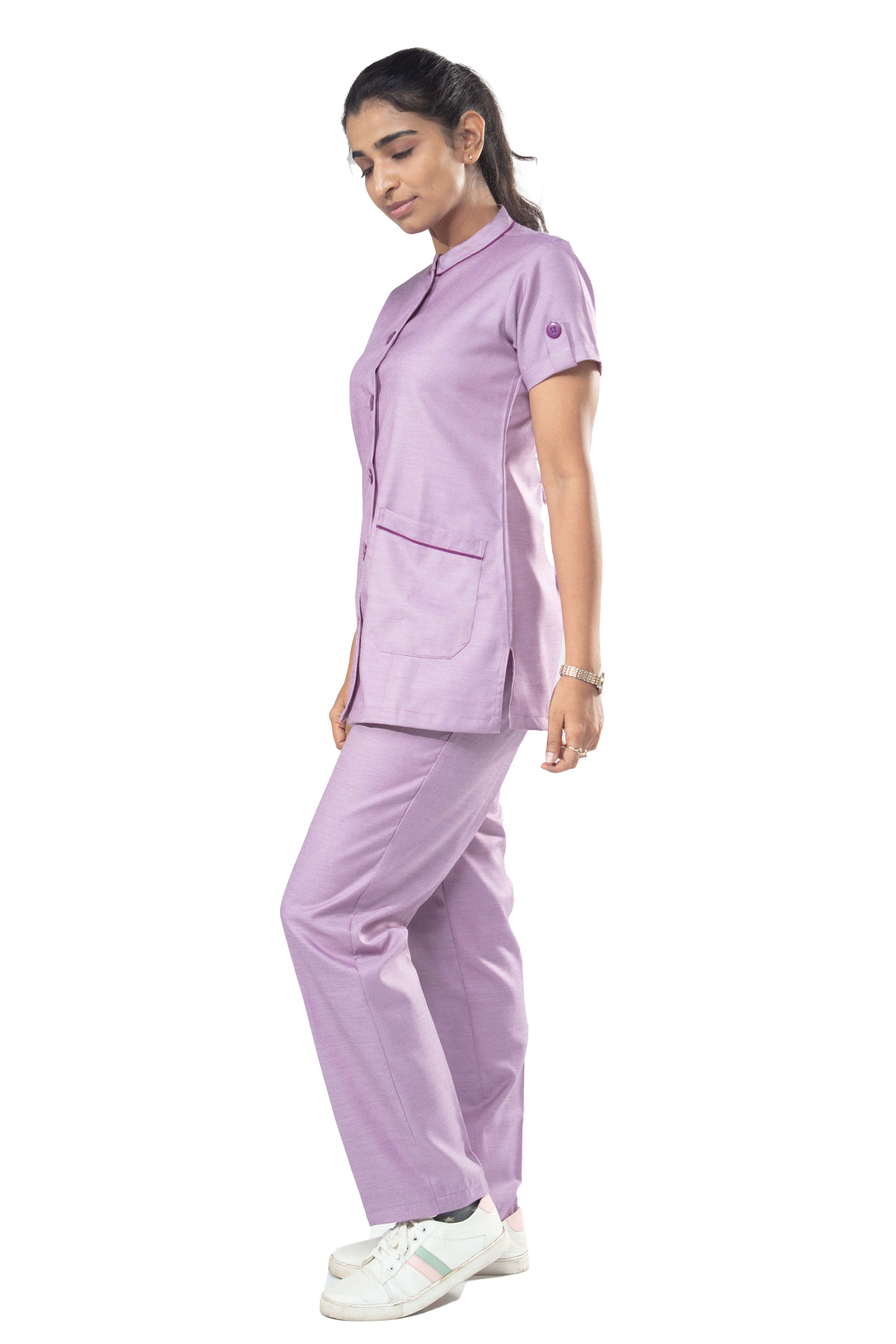 Female Nurse Uniform NT11 - Violet – Uniform Craft