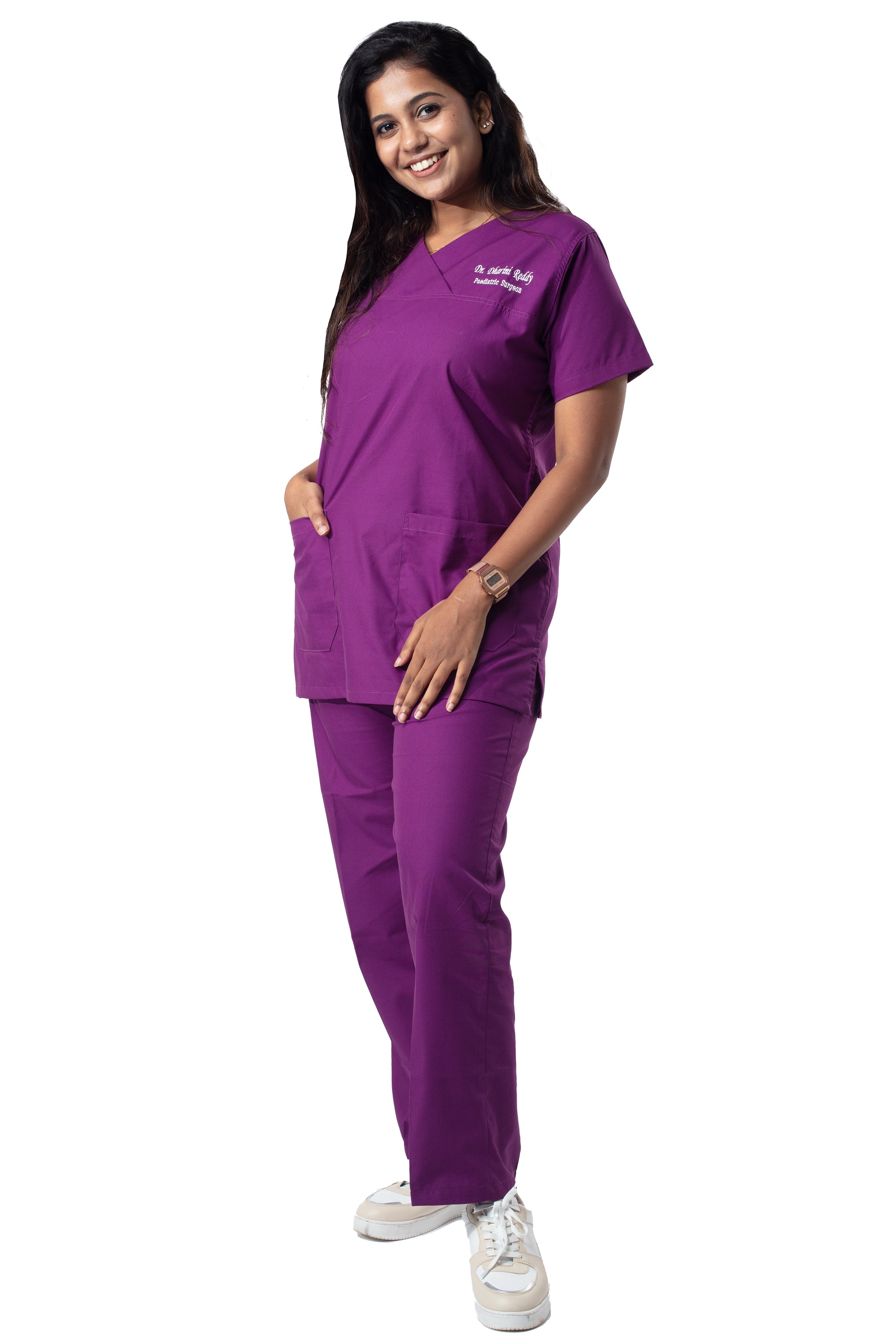 Female Scrub Suit - DSVX - Violet – Uniform Craft